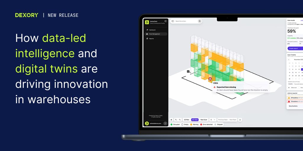 Dexory | Digital twins and innovation in warehouses